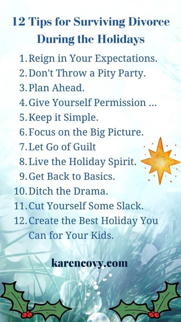 12 Tips for Surviving Divorce During the Holidays